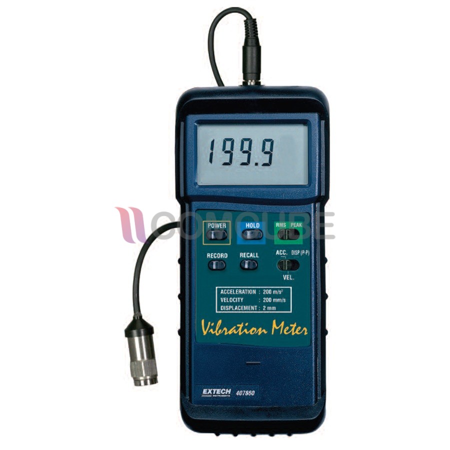 เครื่องวัดแรงสั่นสะเทือน Extech 407860 Vibration Meter