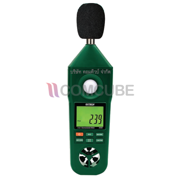 เครื่องมือวัดแสง/เสียง/ความเร็วลม/อุณหภูมิ/ความชื้น EXTECH EN300