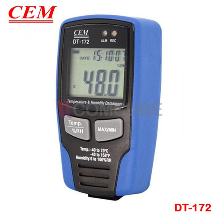 CEM DT-172 เครื่องบันทึกอุณหภูมิและความชื้น Data Logger