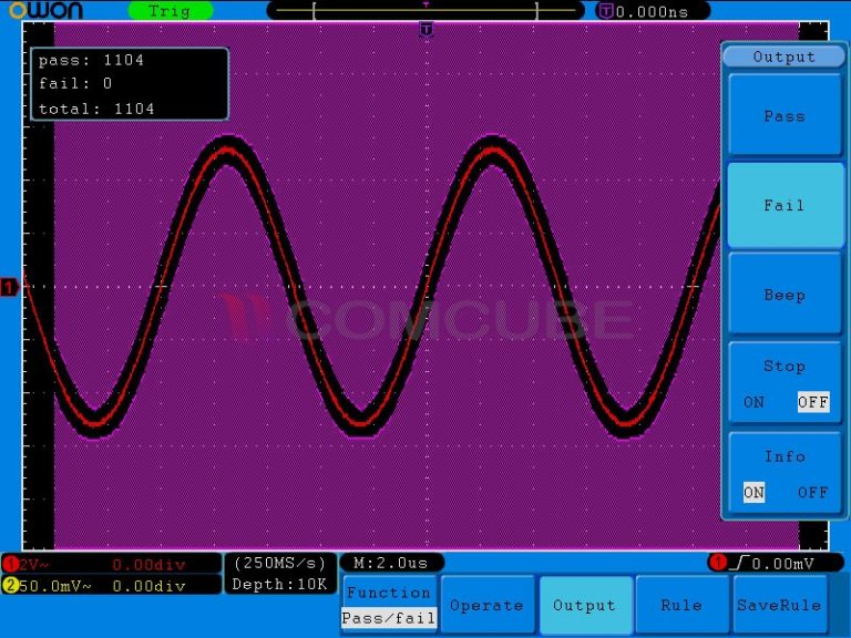 OWON SDS6062E Digital Oscilloscope ออสซิลโลสโคป 2 แชนแนล (60MHz)