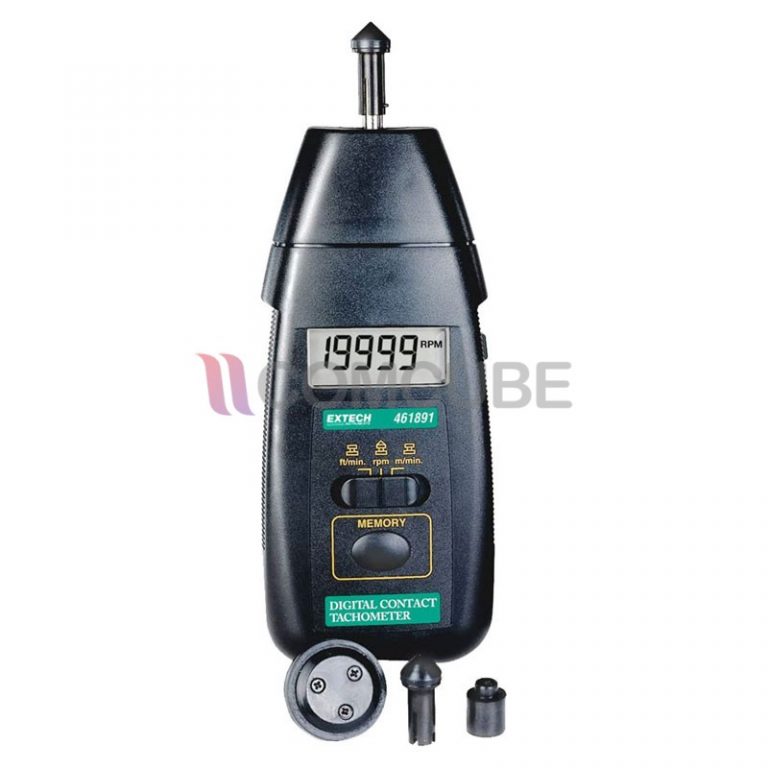 เครื่องวัดความเร็วรอบ แบบสัมผัสและไม่สัมผัส Digital Tachometer ราคา