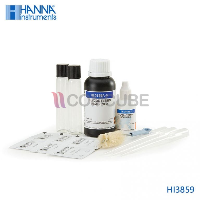 ชุดทดสอบไกลคอล Glycol Chemical Test Kit HANNA HI3859