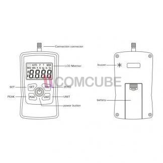 เครื่องทดสอบแรงดึง/แรงกด 500 นิวตัน Force Gauge SHAHE AMF-500