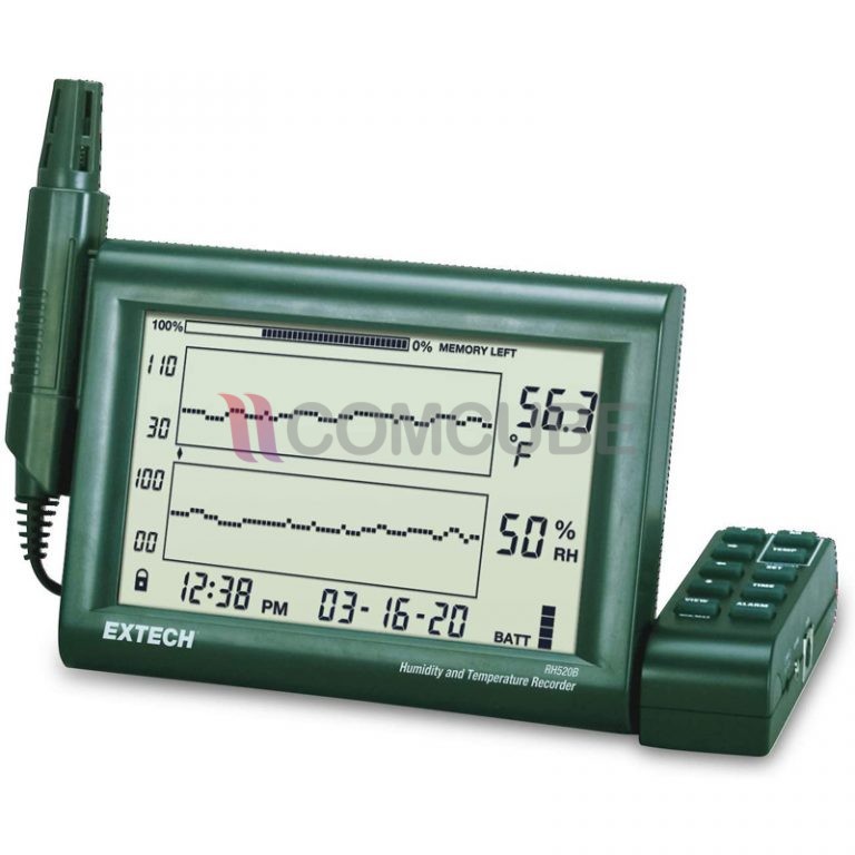 Data Logger แบบกราฟ เครื่องวัดอุณหภูมิและความชื้น EXTECH RH520B