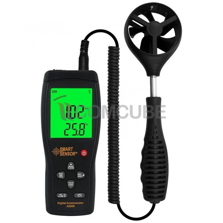 SMART SENSOR รุ่น AS856 CFM/CMM Anemometer เครื่องวัดความเร็วลม