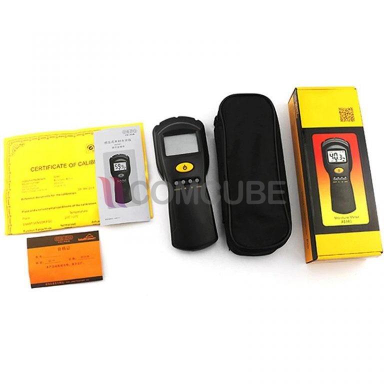 เครื่องวัดความชื้นคอนกรีต ไม้ แบบ Pinless SMART SENSOR รุ่น AS981