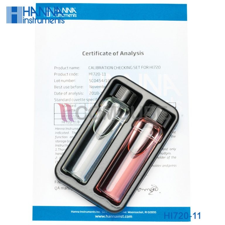 น้ำยามาตรฐาน Calcium Hardness Calibration HANNA HI720-11