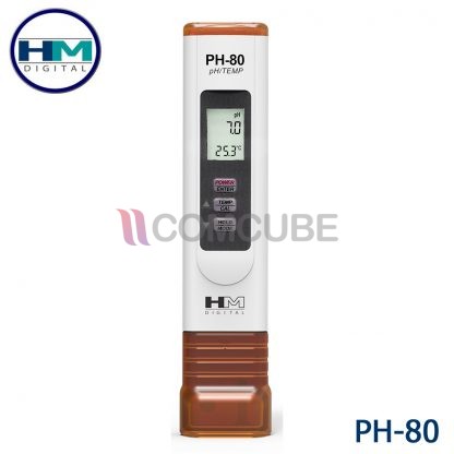 pH Meter พีเอชมิเตอร์แบบปากกา/อุณหภูมิ HM Digital PH-80
